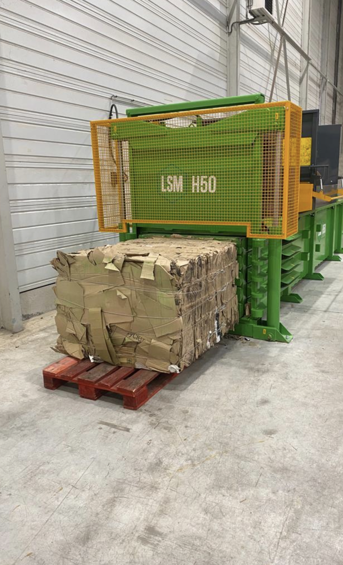 H50 Horizontal baler installation transforms waste management strategy ...